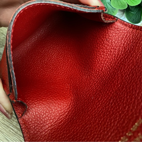 Louis Vuitton | Bags | Louis Vuitton Red Monogram Empreinte Envelope ...